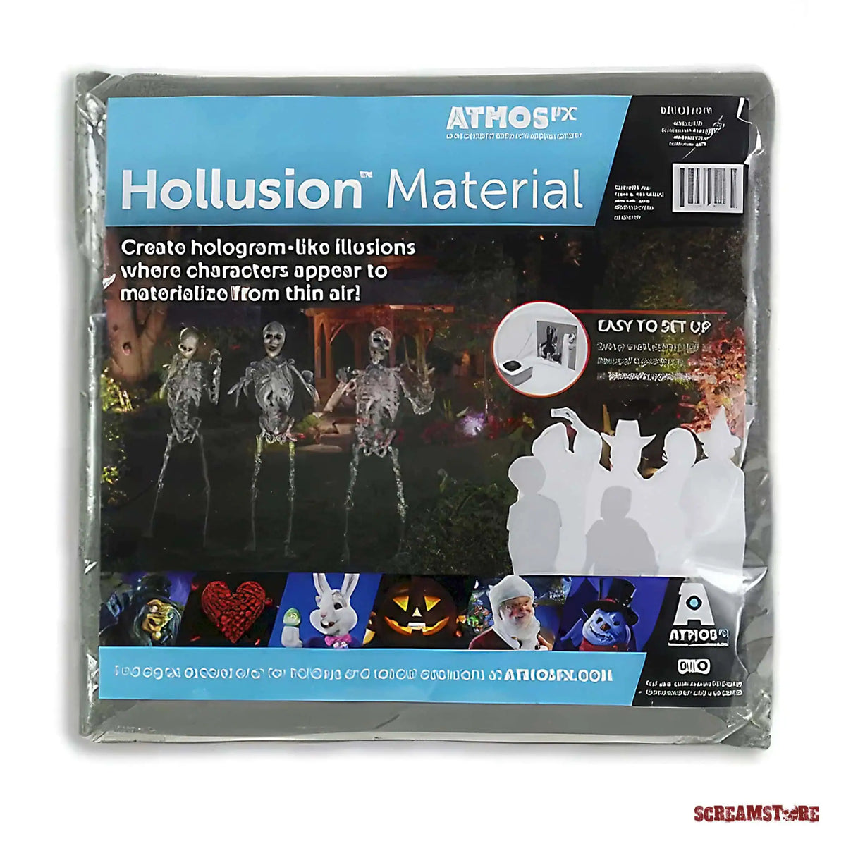 AtmoxFX special fabric hollusion hologram beamer projections – screamstore