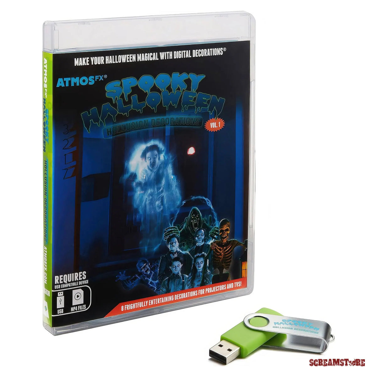 AtmosFX USB "Spooky Hollusion Decorations" – screamstore
